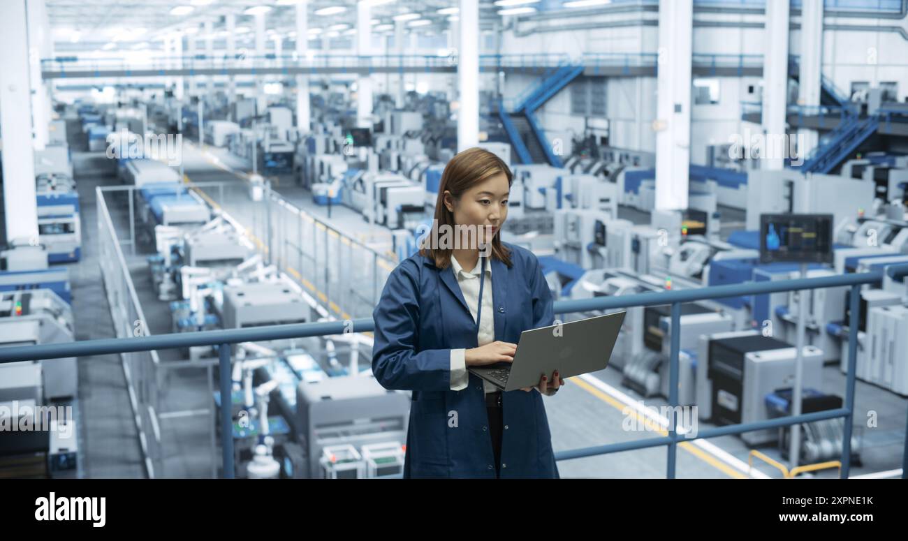 Asian young electronics engineer building hi-res stock photography and ...