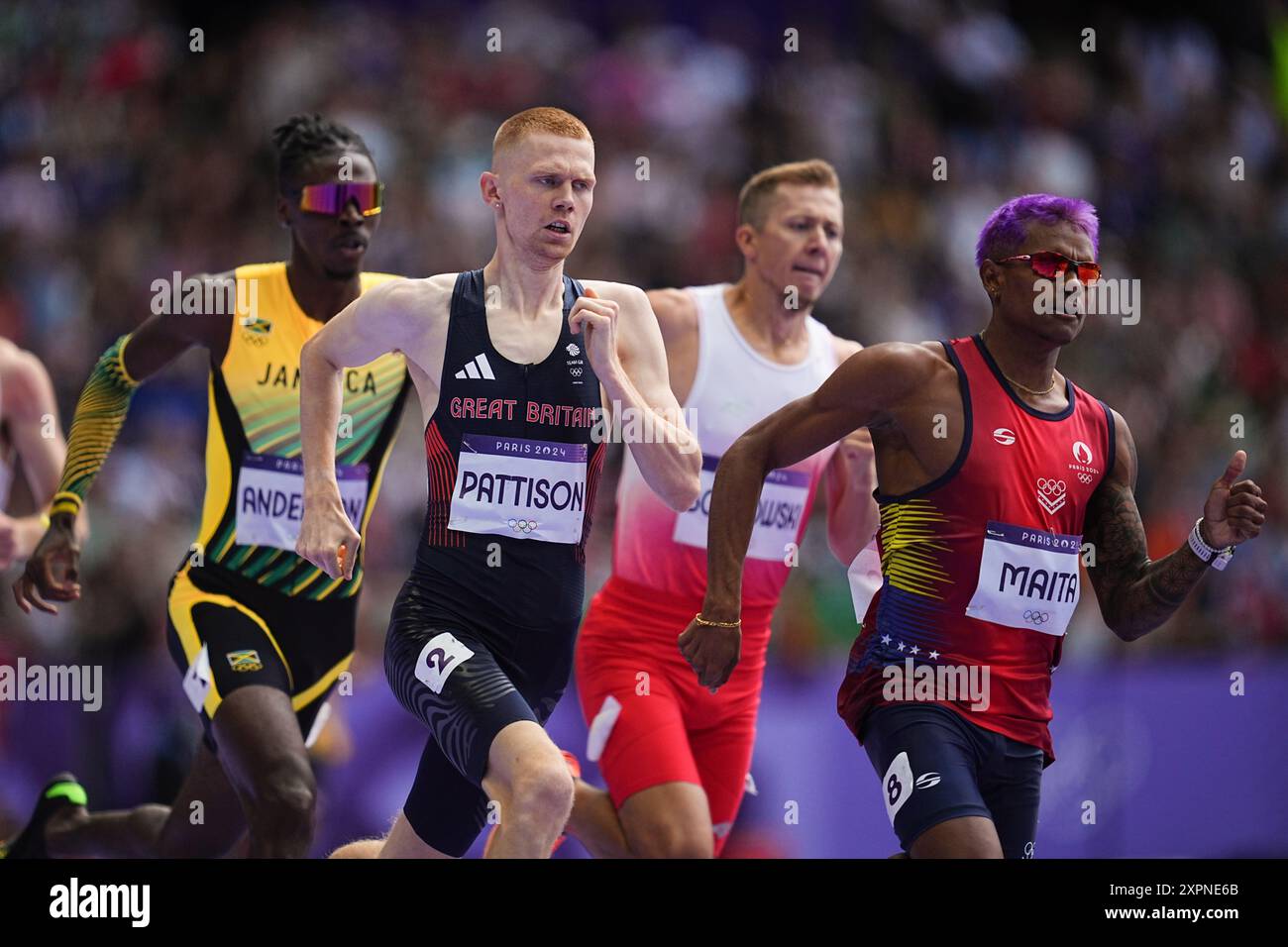 Saint Denis, France. 07th Aug, 2024. Olympics, Paris 2024, athletics ...