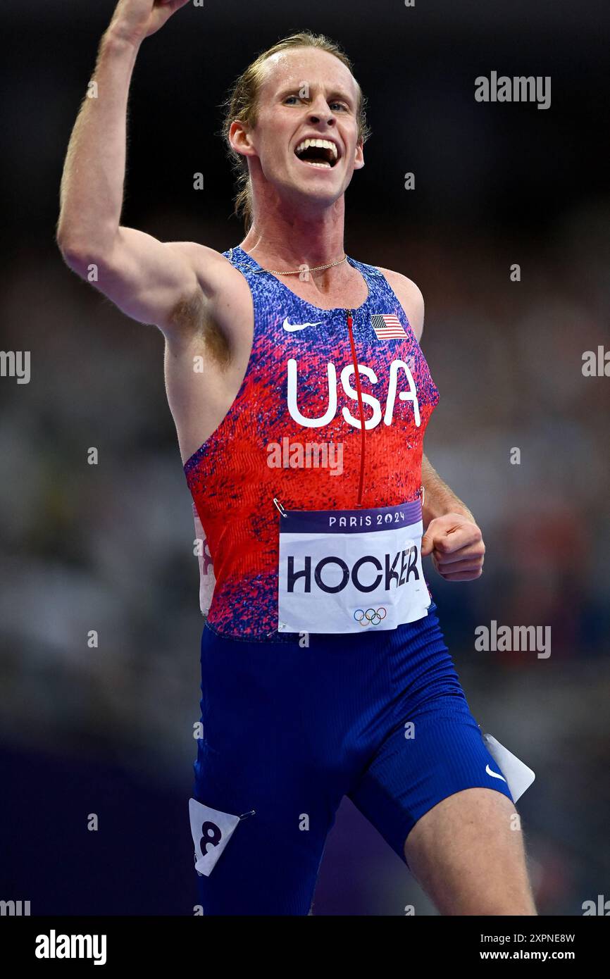 Saint Denis, France. 05th Aug, 2024. Cole Hocker of the United States ...
