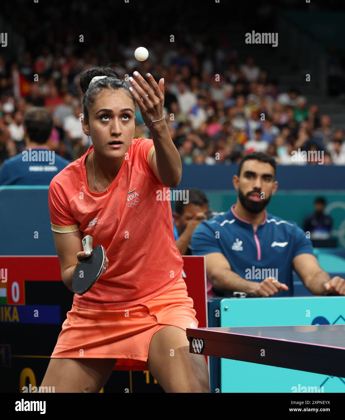 Manika batra olympics hi-res stock photography and images - Alamy