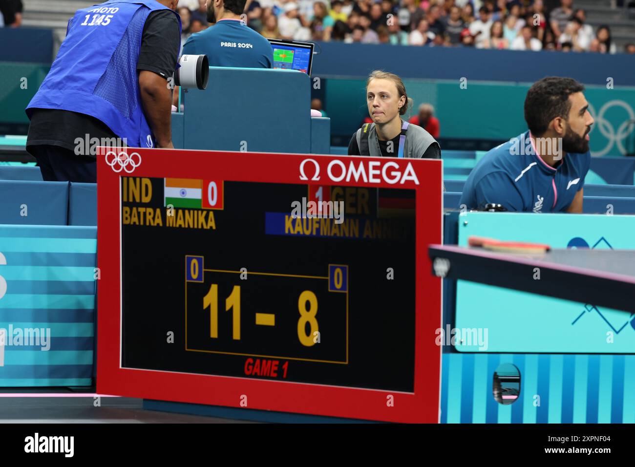 Paris olympics 2024 table tennis hi-res stock photography and images ...