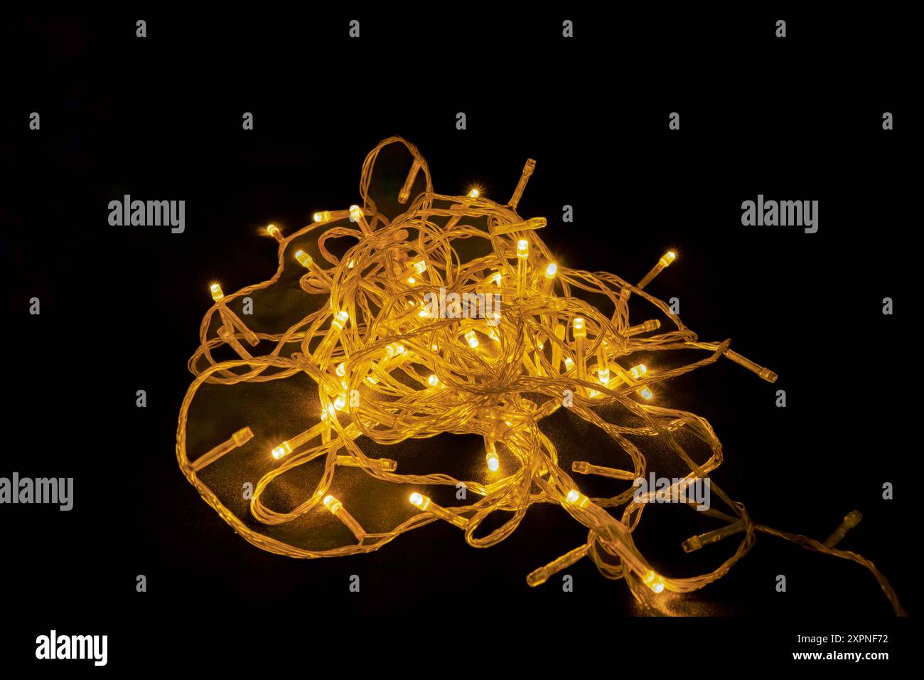 Christmas Lights Warm Flickering wire LED Lights for Festival ...