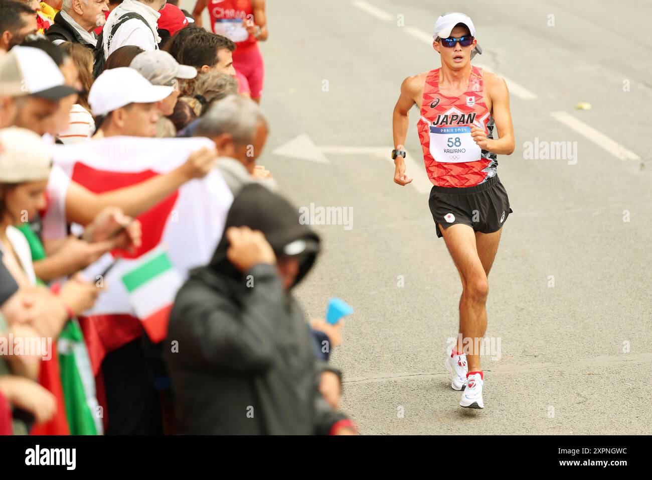 Paris, France. 7th Aug, 2024. Masatora Kawano (JPN) Race Walk : Mixed ...