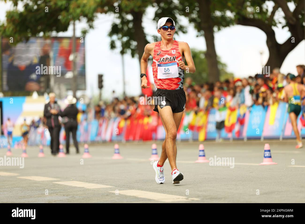 Paris, France. 7th Aug, 2024. Masatora Kawano (JPN) Race Walk : Mixed ...