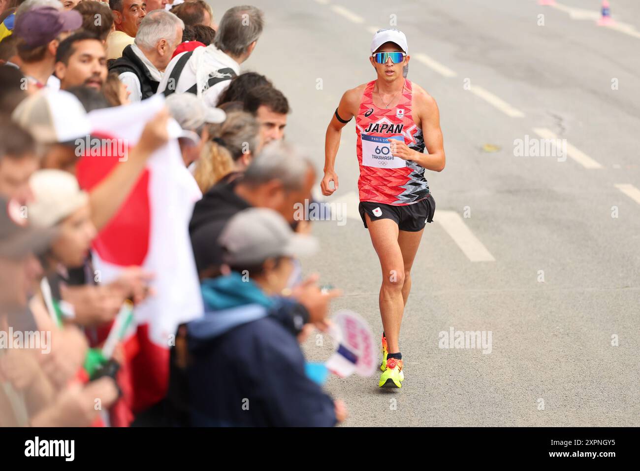 Paris, France. 7th Aug, 2024. Kazuki Takahashi (JPN) Race Walk : Mixed ...