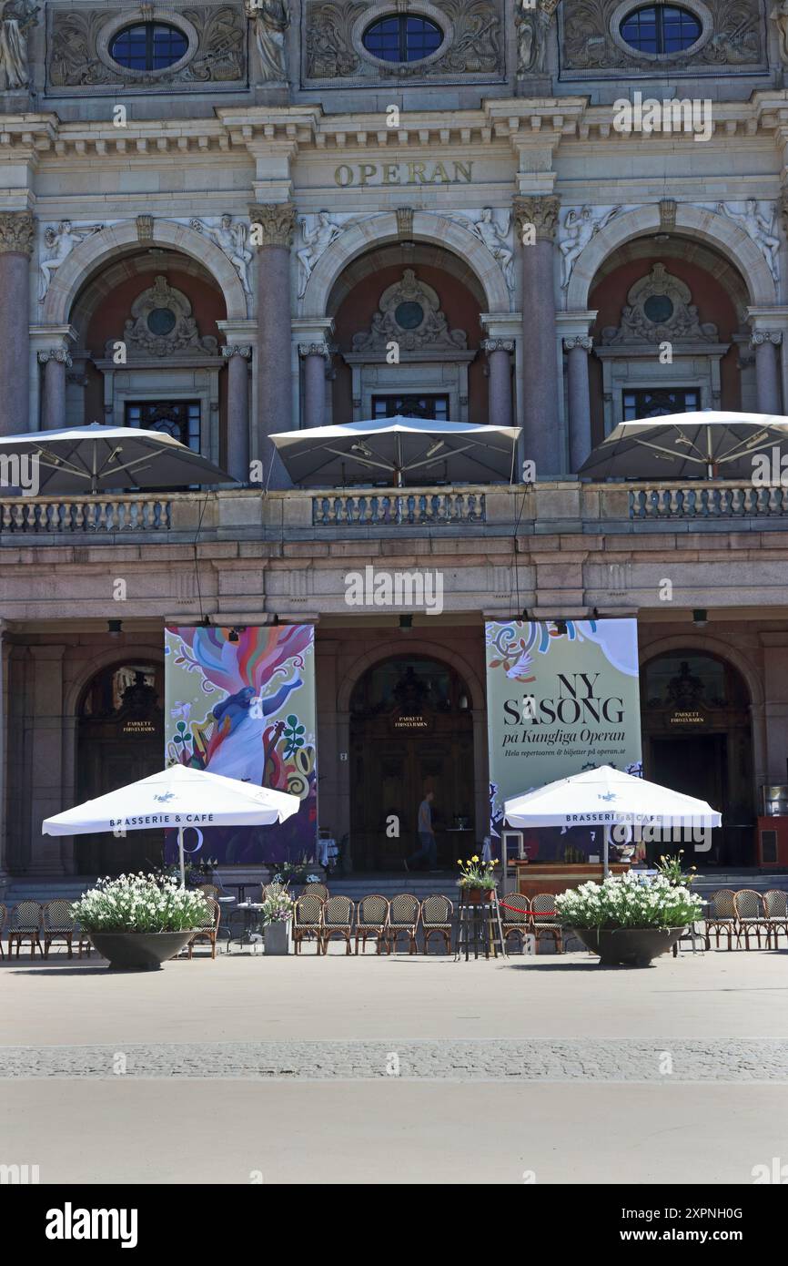 Entrance to Royal Opera House, Stockholm Stock Photo - Alamy