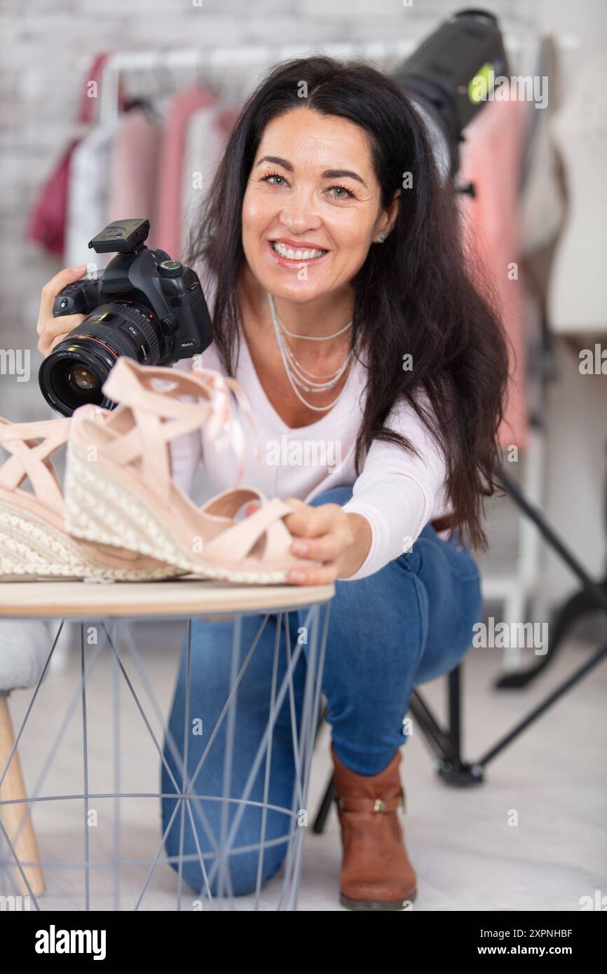 Display photoshoot hi-res stock photography and images - Alamy