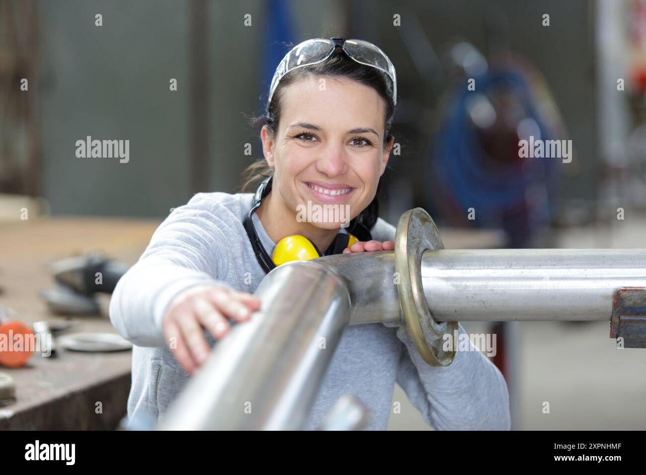 Female sewage worker hi-res stock photography and images - Alamy