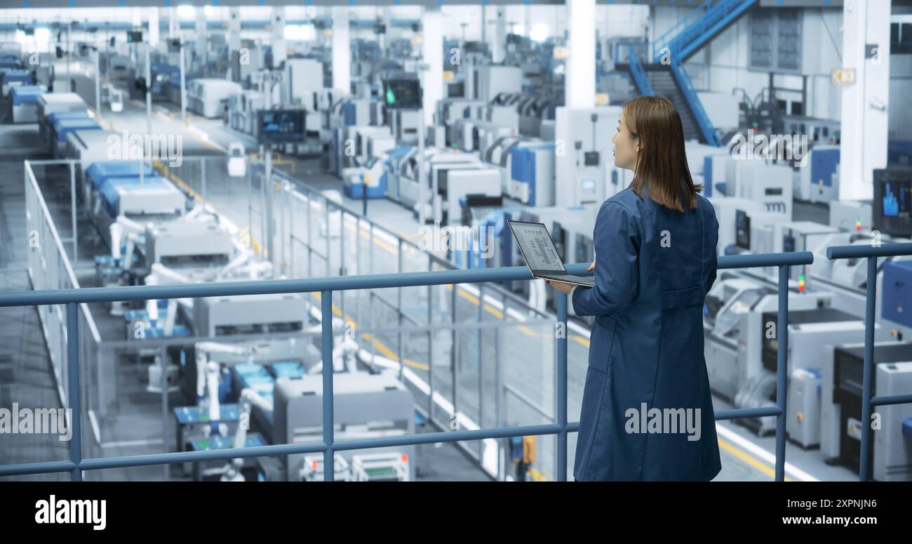 Japanese factory robots hi-res stock photography and images - Alamy