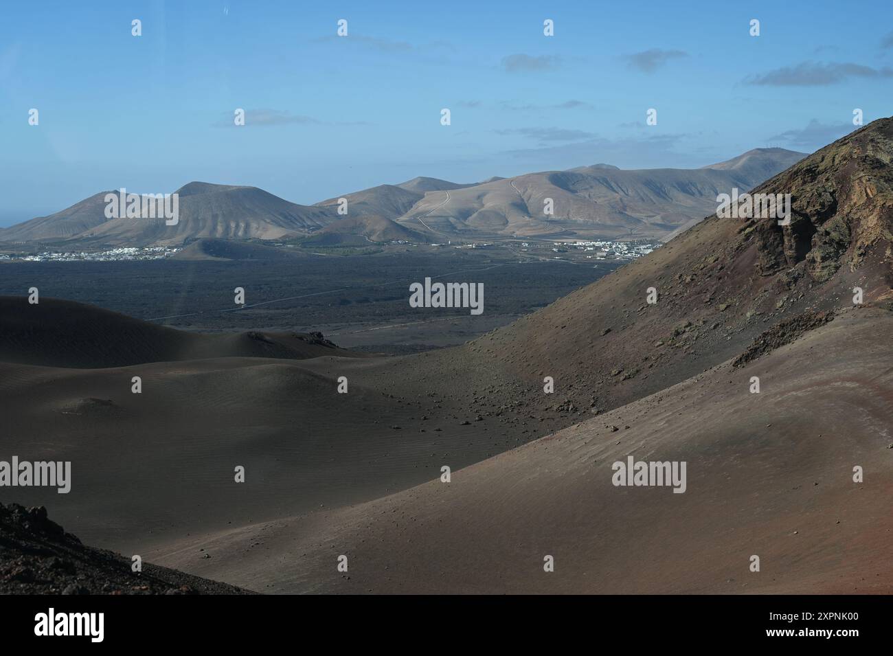The Mountains of Fire (Montanas del Fuego) in Timanfaya National Park ...