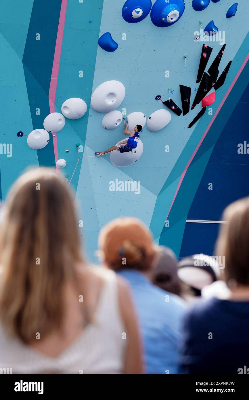 Le Bourget, France. 07th Aug, 2024. Jesse GRUPPER of USA competes in ...