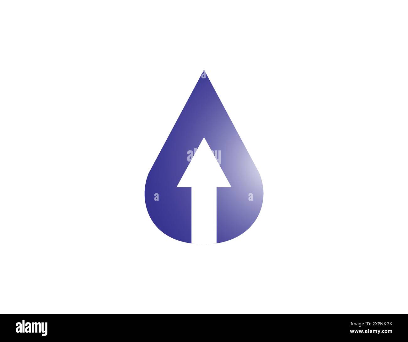 Arrow, drop water, eco icon. Vector illustration Stock Vector Image ...