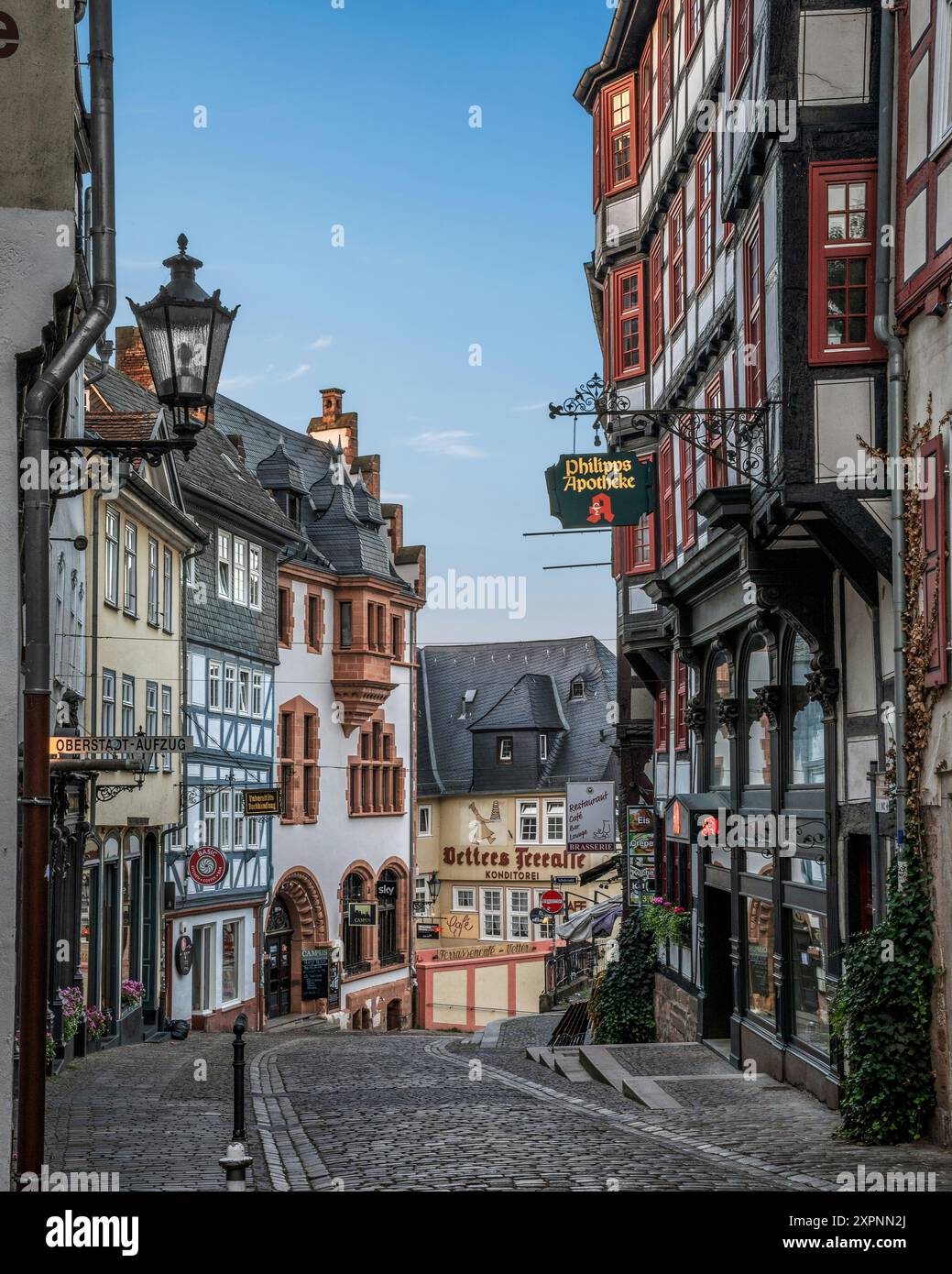 The beautiful old town of Marburg in Hesse, Germany Stock Photo - Alamy