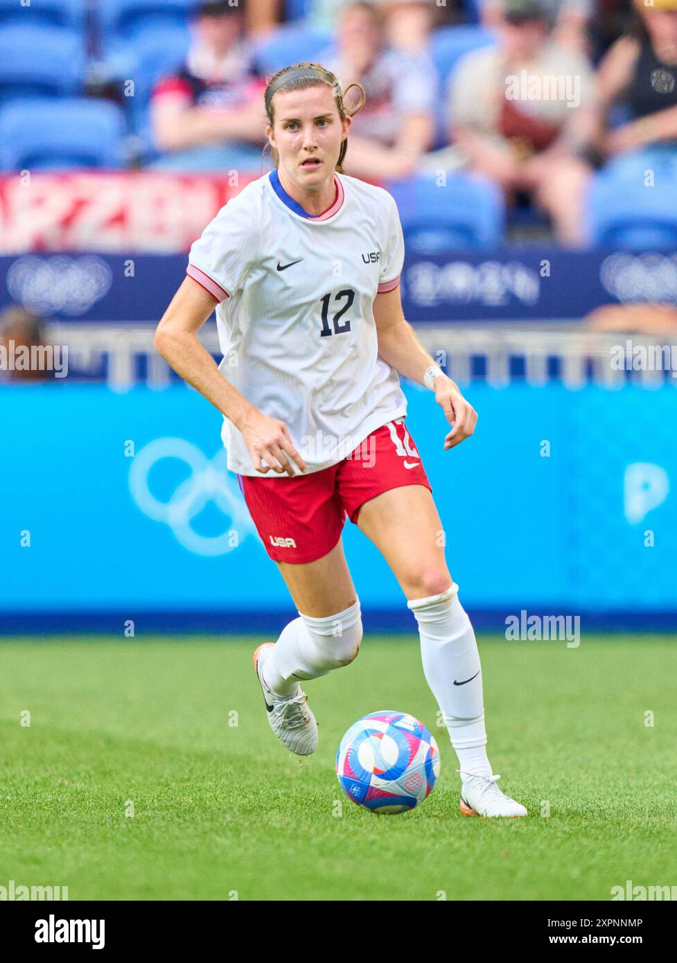 Tierna Davidson, USA women Nr. 12 at the women Olympic semifinal match ...