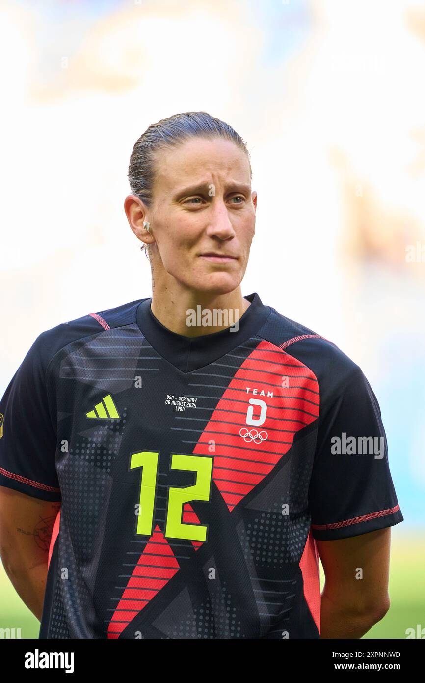 Ann-Katrin Berger, goalkeeper DFB Frauen 12 at the women Olympic ...