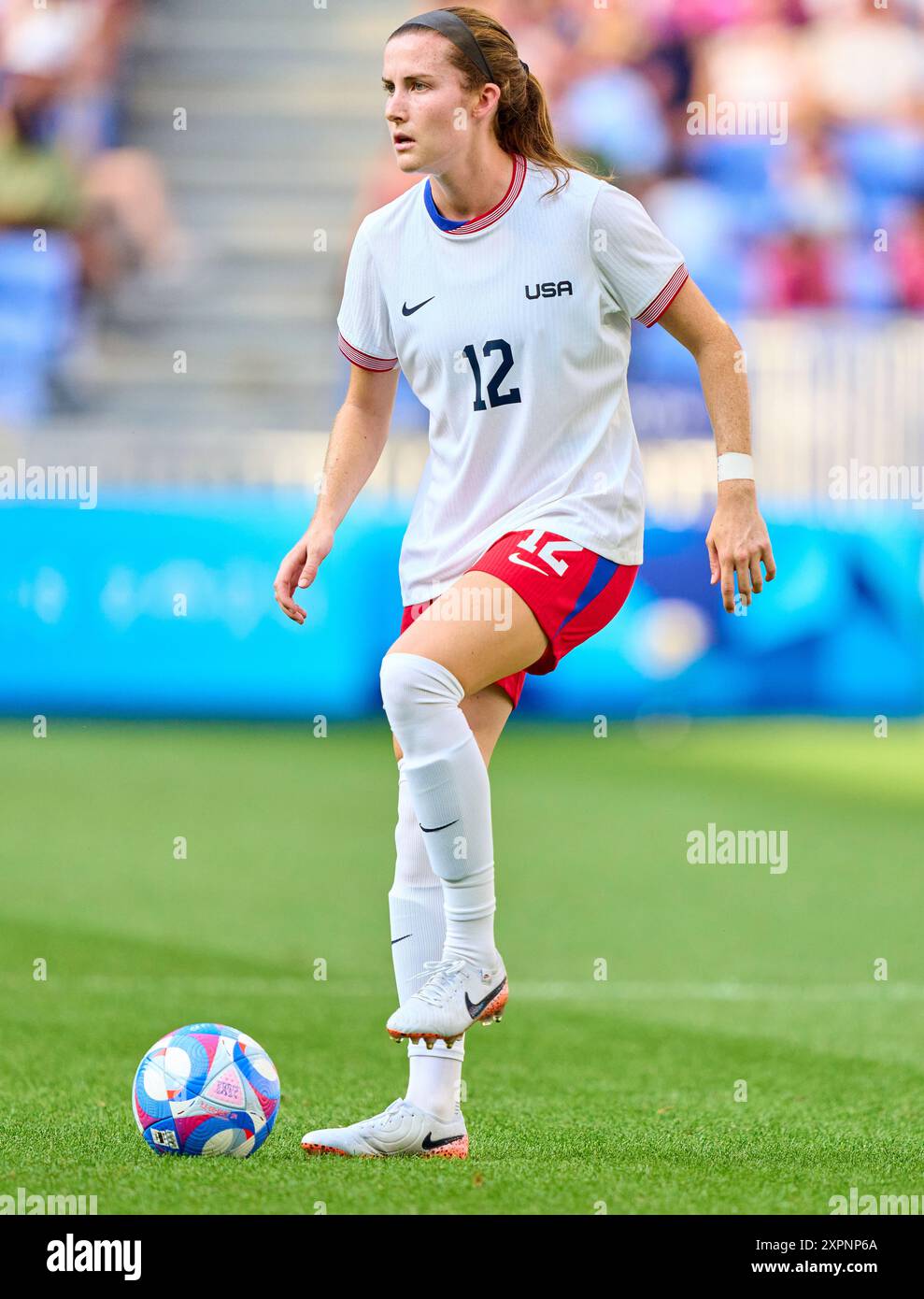Tierna Davidson, USA women Nr. 12 at the women Olympic semifinal match ...