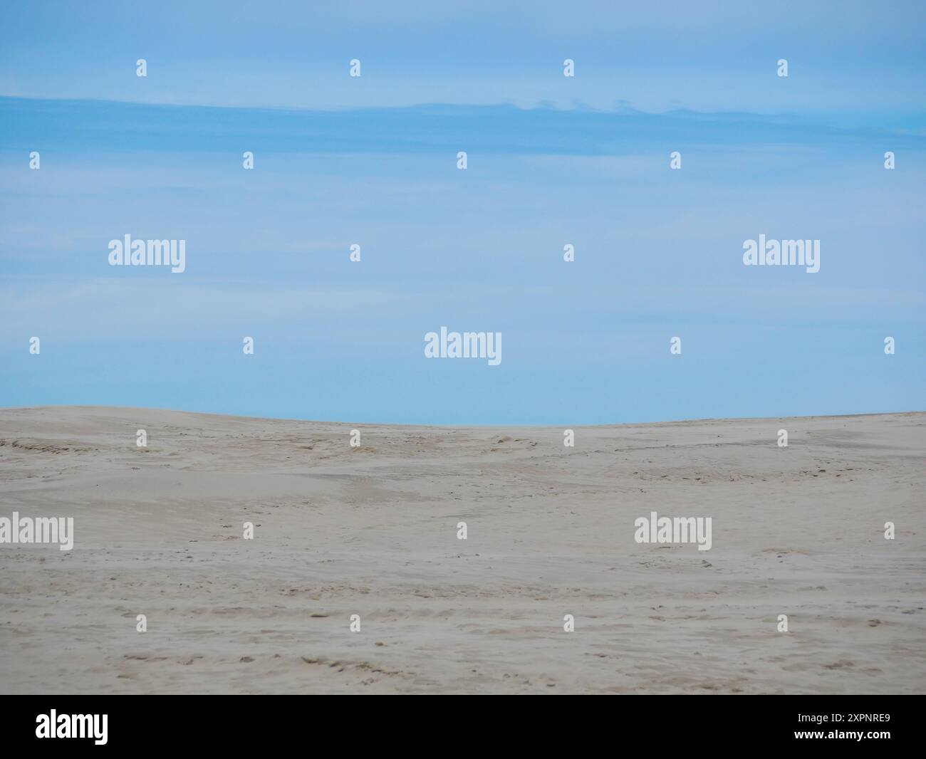 Rabjerg Mile - moving migrating coastal dune near Skagen, Denmark. Sand ...