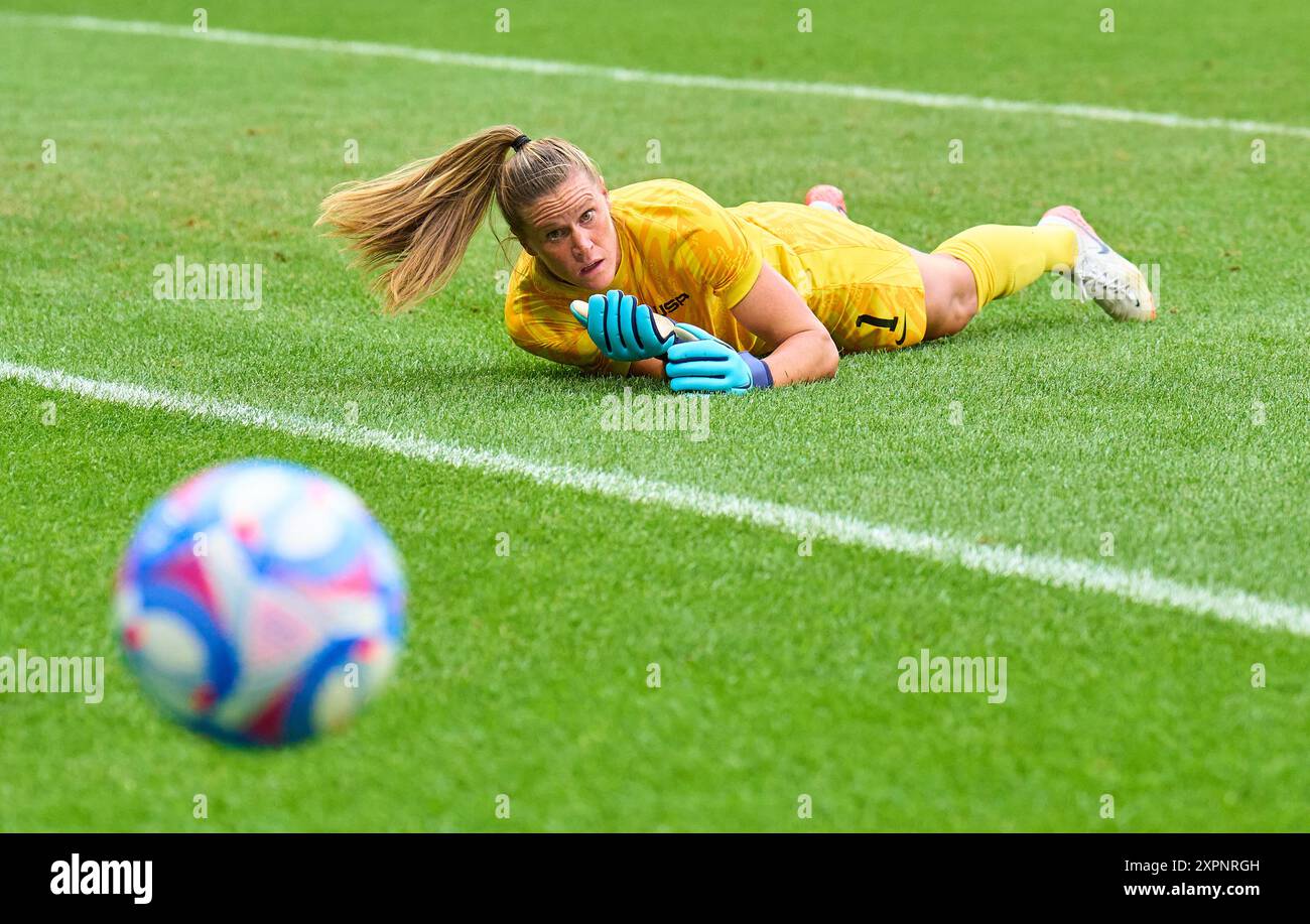 Alyssa Naeher, USA women goalkeeper Nr. 1 at the women Olympic ...