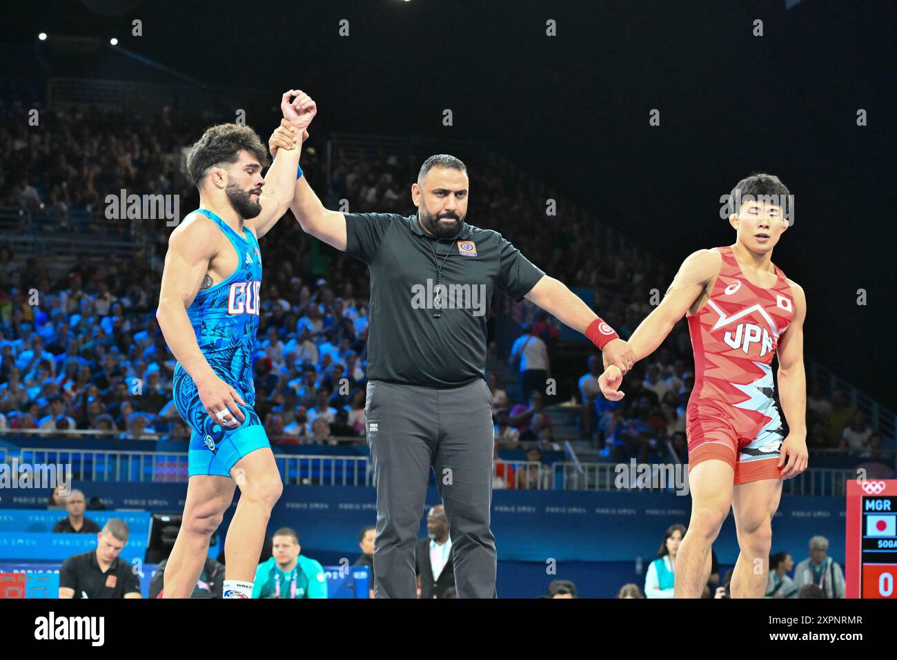 SOGABE Kyotaro Japan (JPN) vs Luis Alberto ORTA SANCHEZ (CUB), MGR 67kg ...