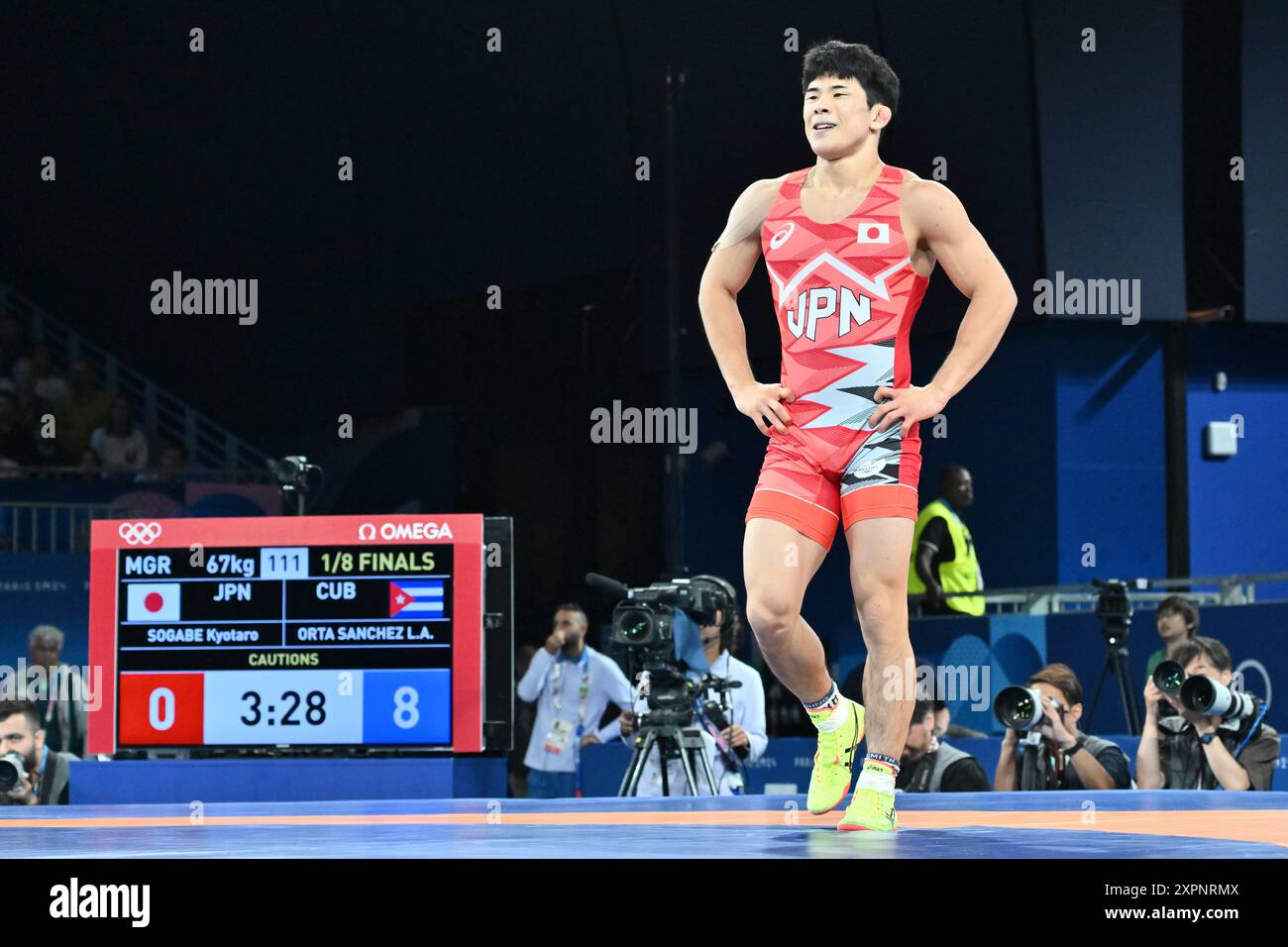 Sogabe kyotaro japan jpn vs luis alberto orta sanchez cub hi-res stock ...