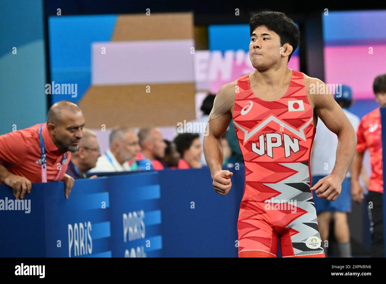 Wrestling at champ de mars arena hi-res stock photography and images ...