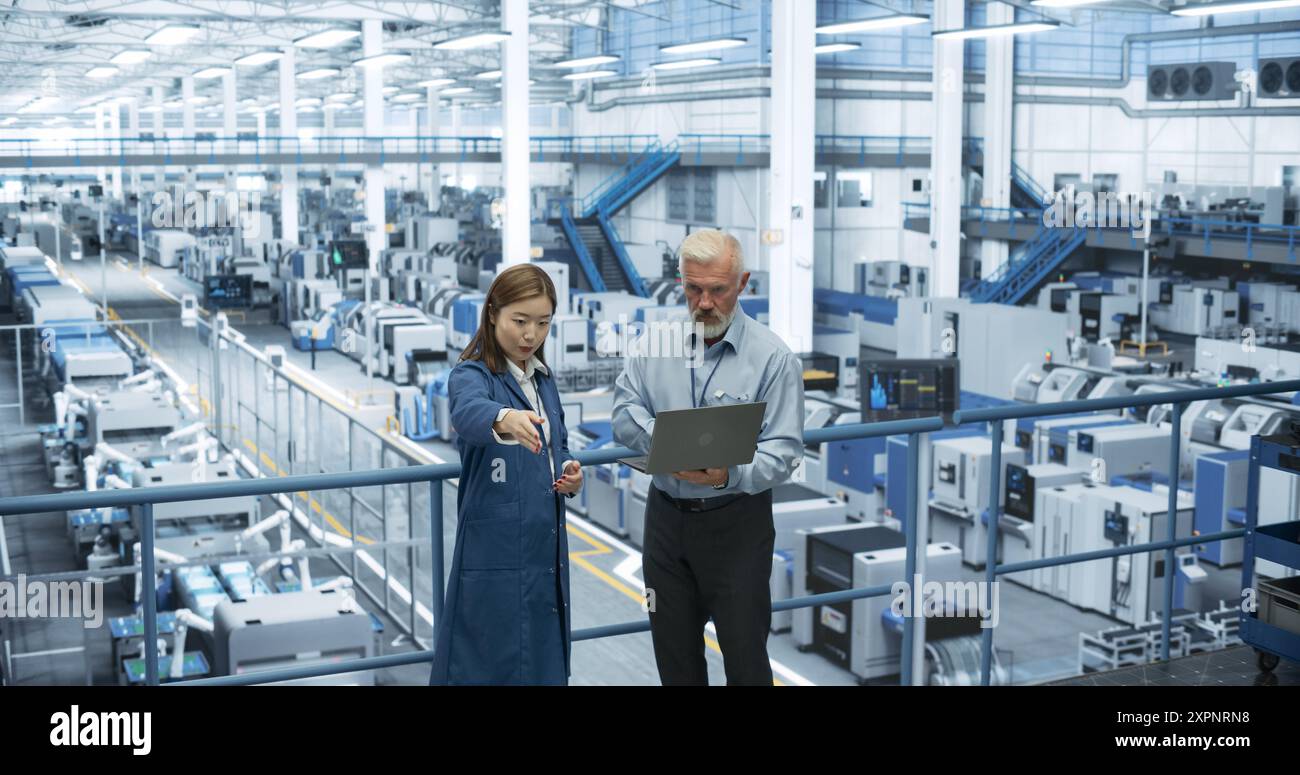 Japanese factory robots hi-res stock photography and images - Alamy