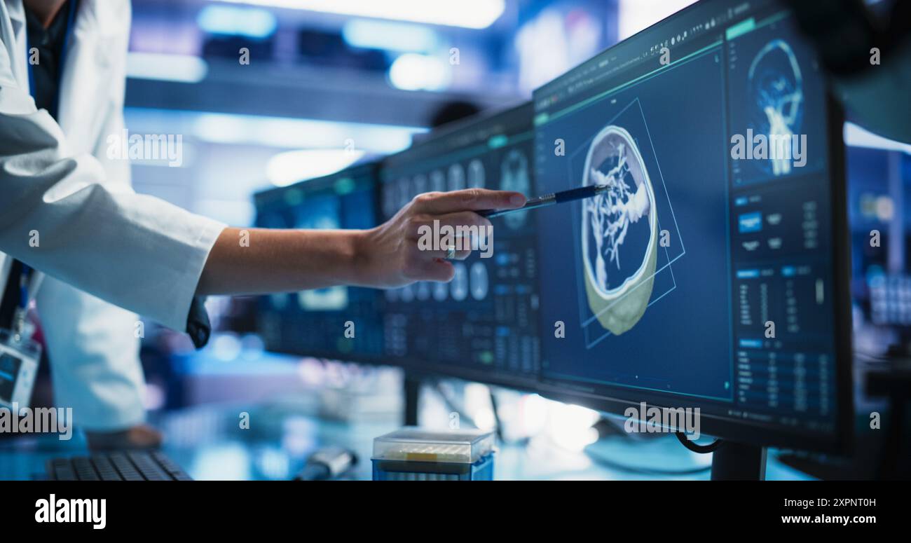 Modern Cancer Research Medical Center: Anonymous Doctor Pointing At ...