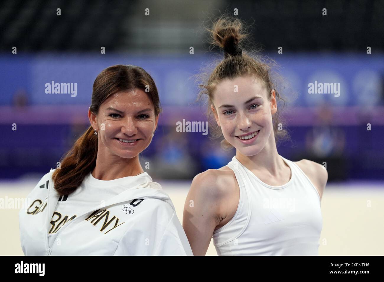 Paris, France. 07th Aug, 2024. Olympics, Paris 2024, gymnastics ...