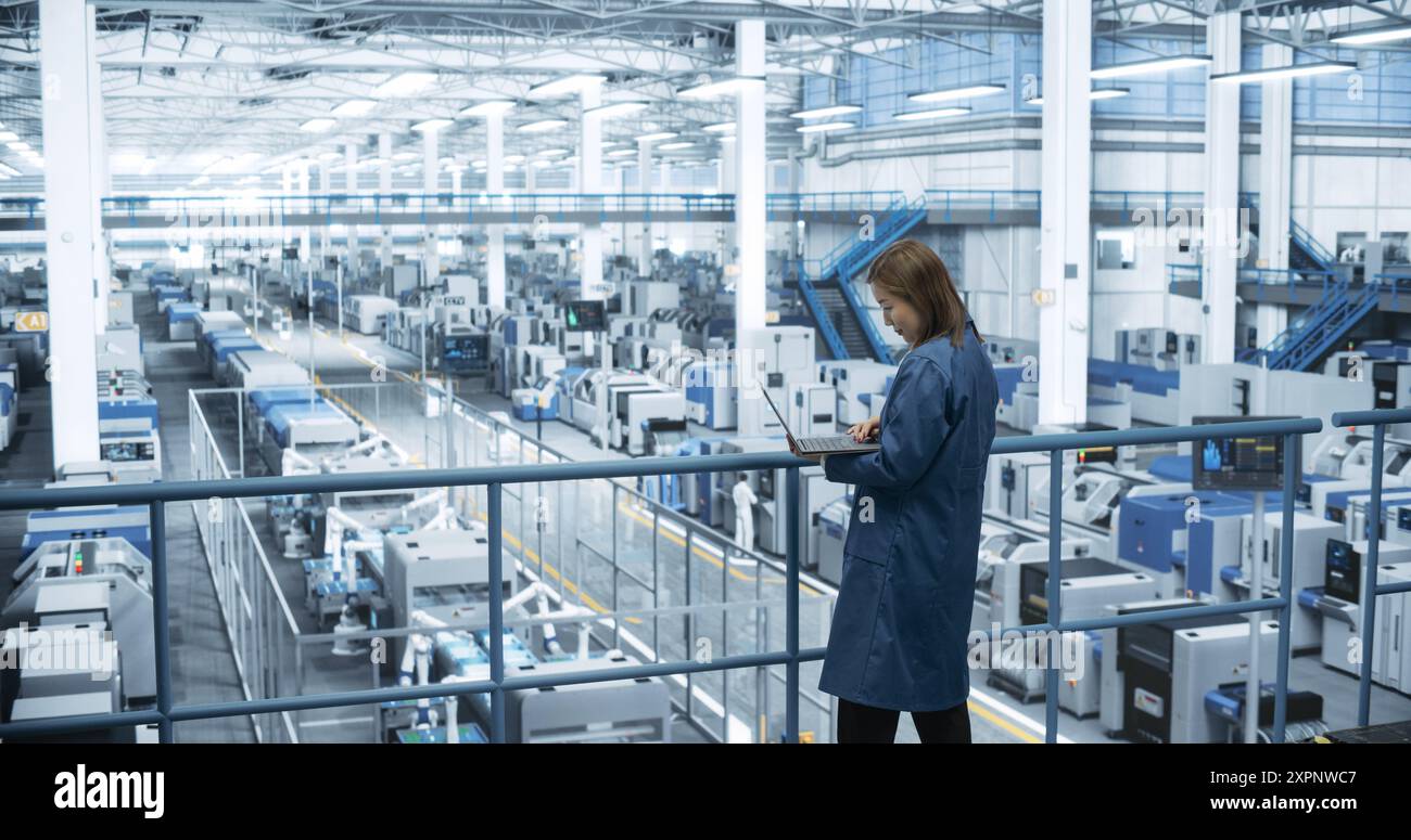 Asian young electronics engineer building hi-res stock photography and ...