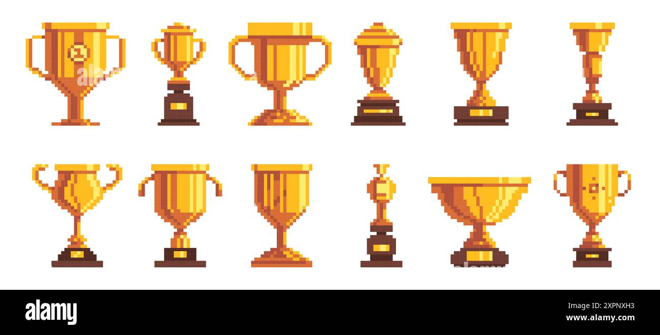 Vintage trophy cups hi-res stock photography and images - Alamy