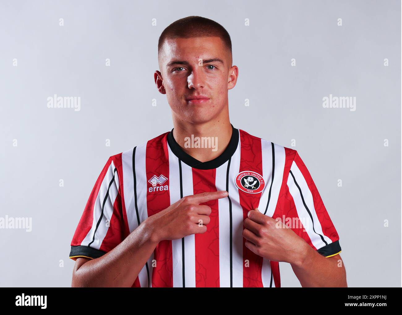 Sheffield, UK. 6th Aug, 2024. Alfie Gilchrist signs for Sheffield ...