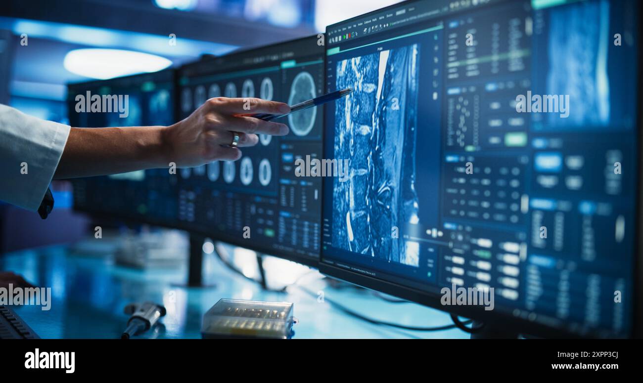 In modern research center doctor hi-res stock photography and images ...