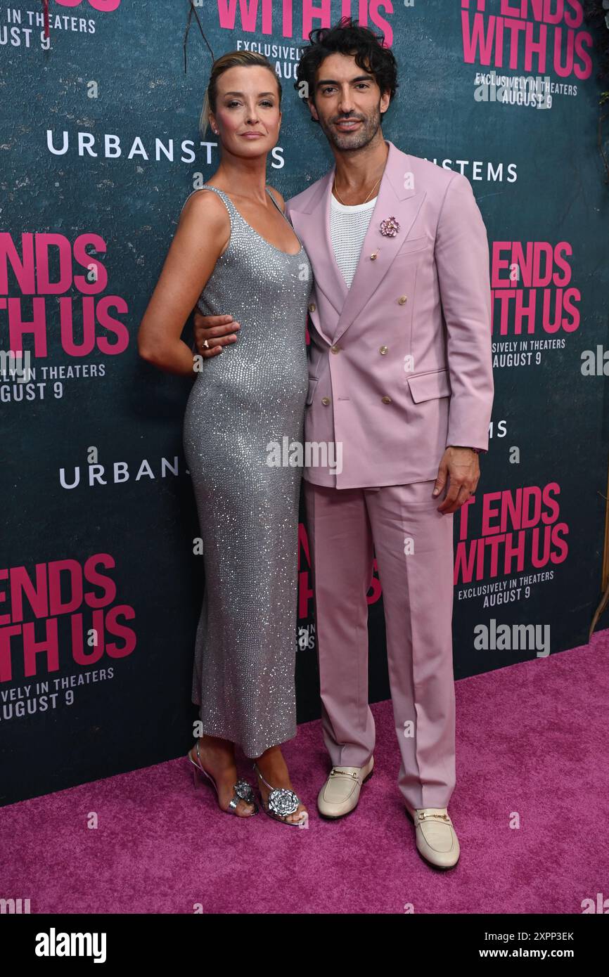 Emily Baldoni and Justin Baldoni Stock Photo - Alamy