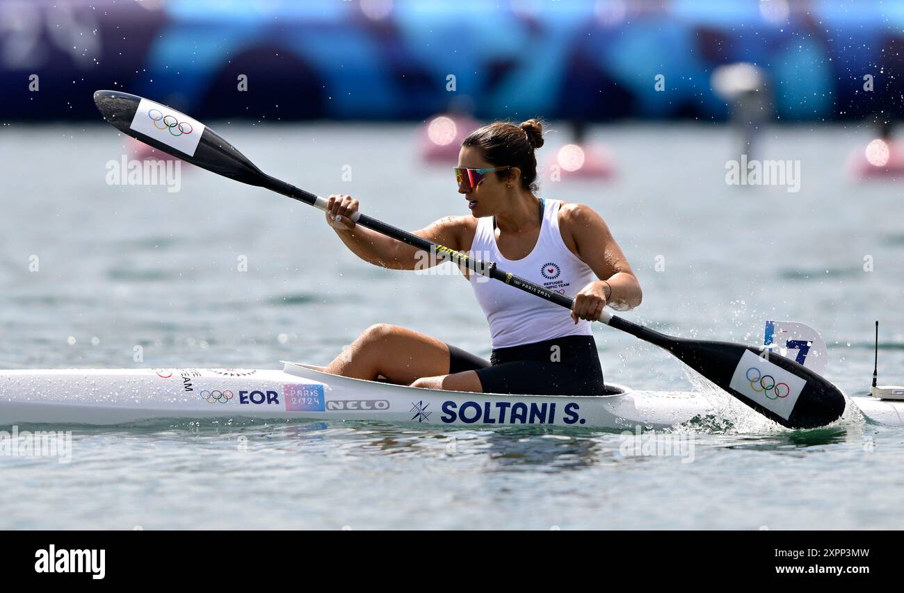 Paris, France. 07th Aug, 2024. Paris 2024 Olympic Games. Canoe Sprint ...