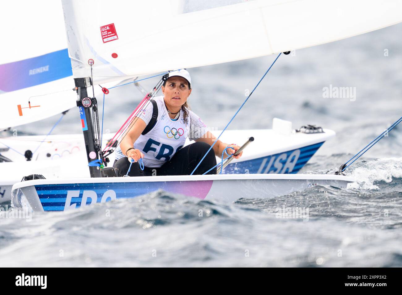 Marseille, France. 07th Aug, 2024. Louise Cervera of, France ...