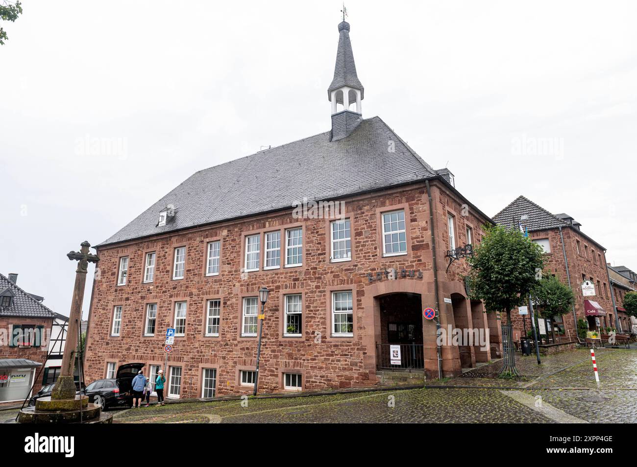 Nideggen Nordrhein-Westfalen Germany 1st August 2024 Rathaus - Town ...