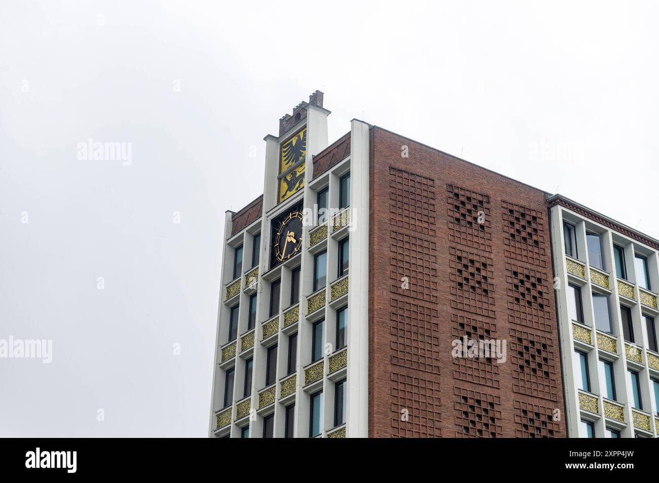 Düren Nordrhein-Westfalen Germany 1st August 2024 Keizerplatz - Rathaus ...