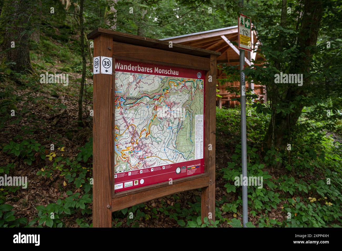 Monschau Nordrhein-Westfalen Germany 1st August 2024 In the countryside ...