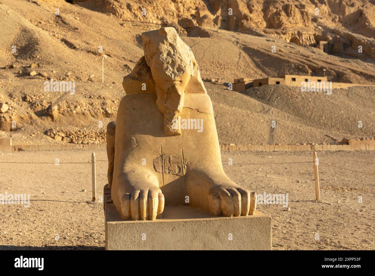 Nestled in the middle of the arid landscape of the Theban Necropolis ...