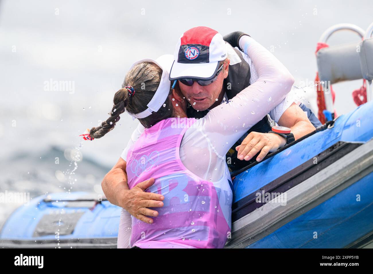 Marseille, France. 07th Aug, 2024. Line Flem Høst of, Norway., . and ...