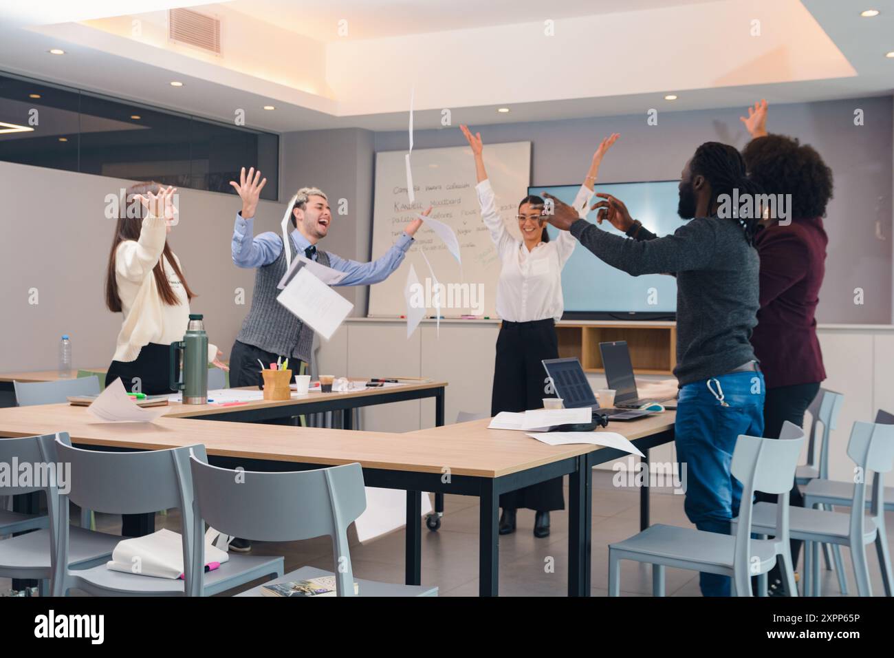 Businessman standing in public place hi-res stock photography and ...
