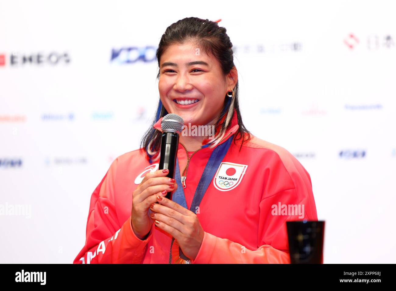 Paris, France. 7th Aug, 2024. Nonoka Ozaki (JPN) Wrestling : Gold ...