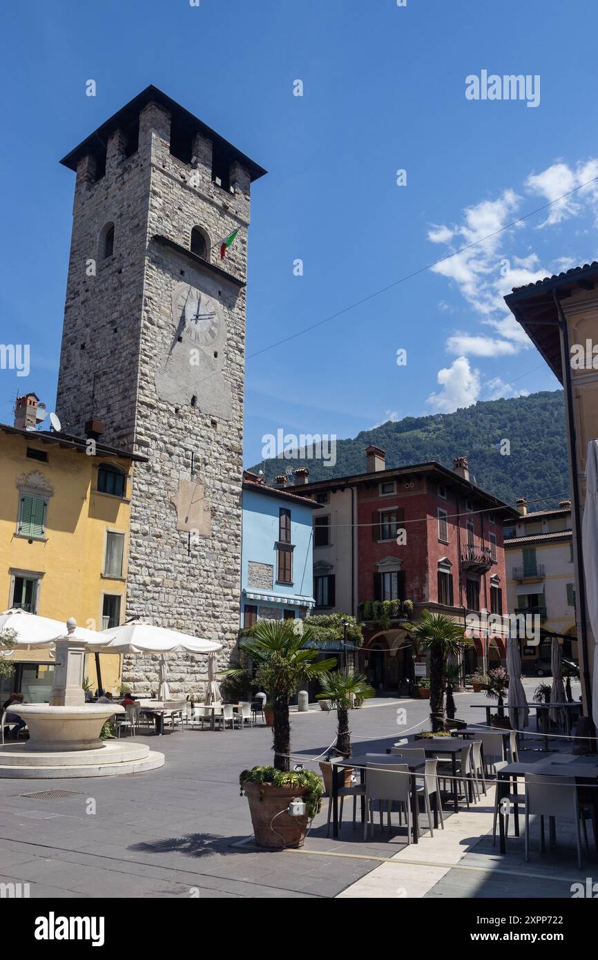 Square piazza umberto i in brescia hi-res stock photography and images ...