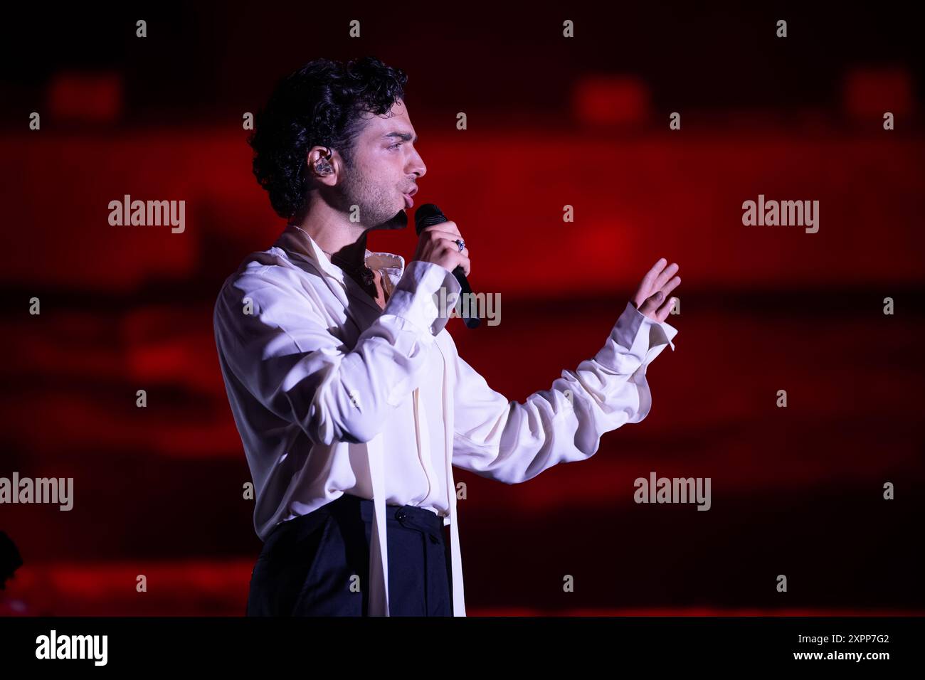 Gianluca Ginoble (Il Volo) performs live at Anfiteatro degli Scavi for ...