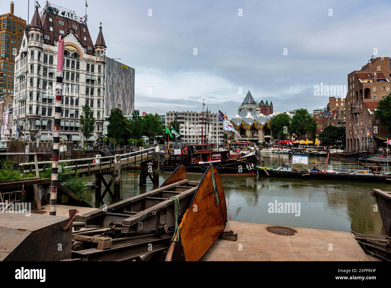 Old Harbour & Ship Yard Near the Blaak Cube Houses the Old Harbour and ...