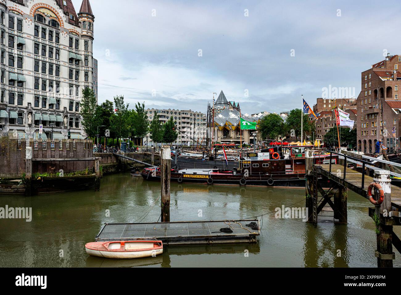 Old Harbour & Ship Yard Near the Blaak Cube Houses the Old Harbour and ...