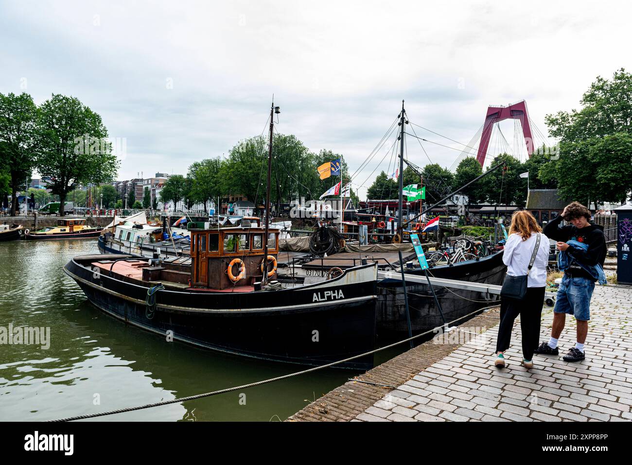 Old Harbour & Ship Yard Near the Blaak Cube Houses the Old Harbour and ...