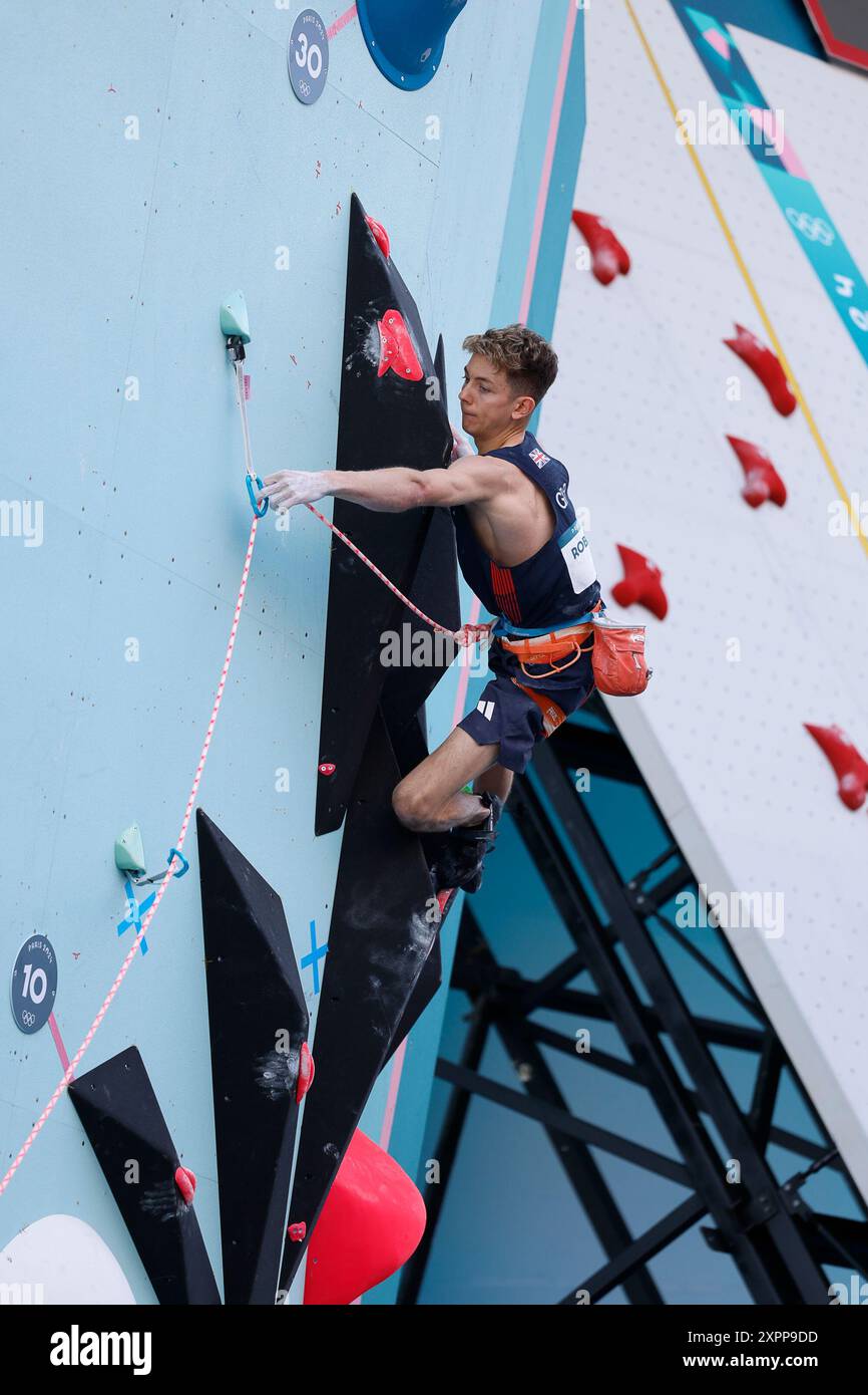 ROBERTS Toby of Great Britain Sport Climbing Men's Boulder & Lead ...