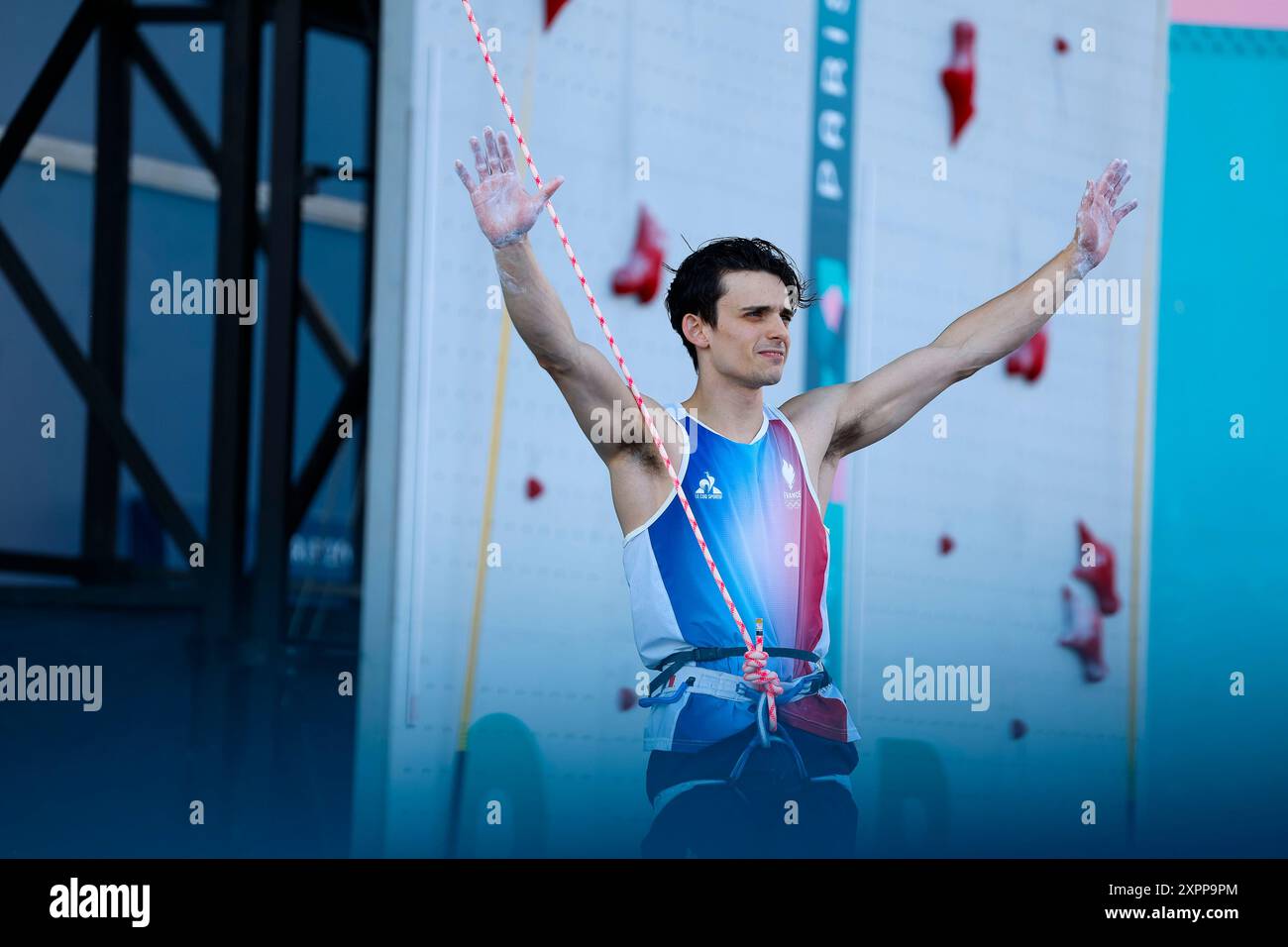 AVEZOU Sam of France Sport Climbing Men's Boulder & Lead, Semifinal ...