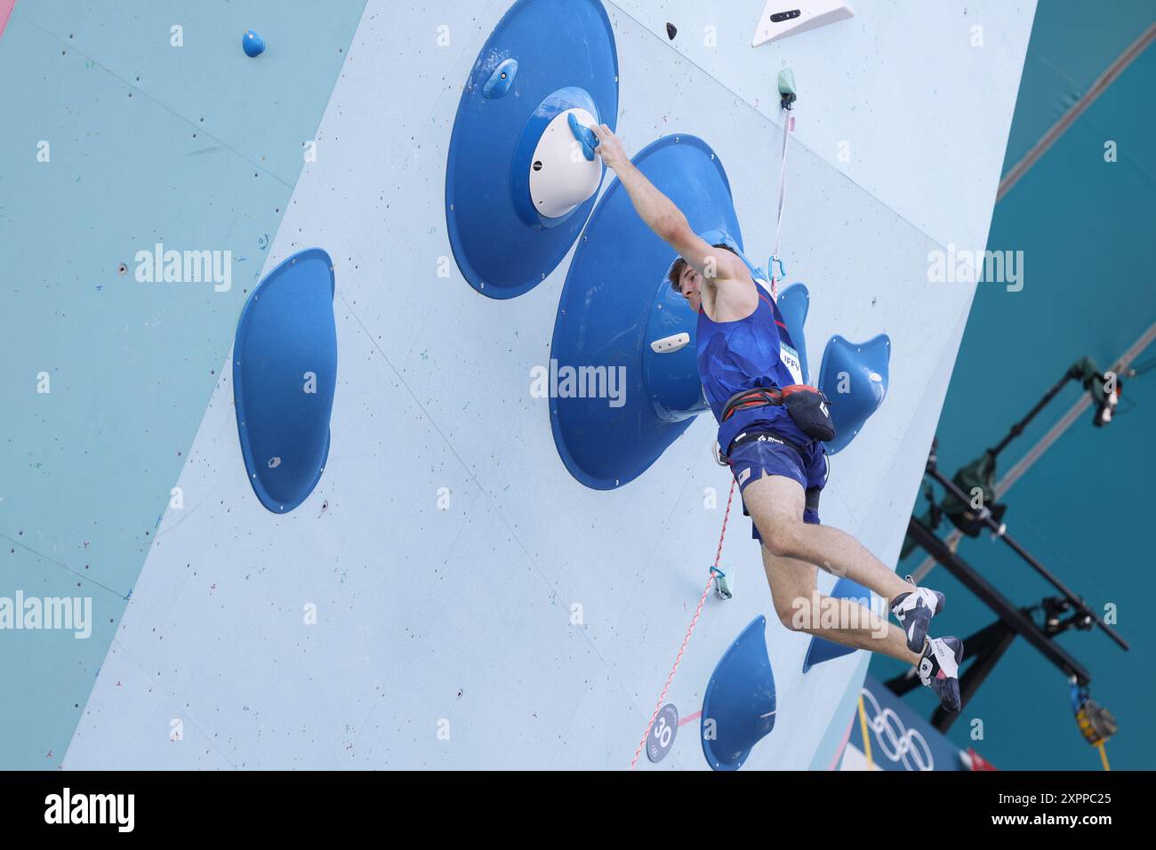 DUFFY Colin of USA Sport Climbing Men's Boulder & Lead, Semifinal Lead ...